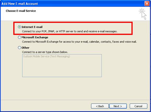 Configuring Accounts in Microsoft Outlook 2003 - Techyv.com